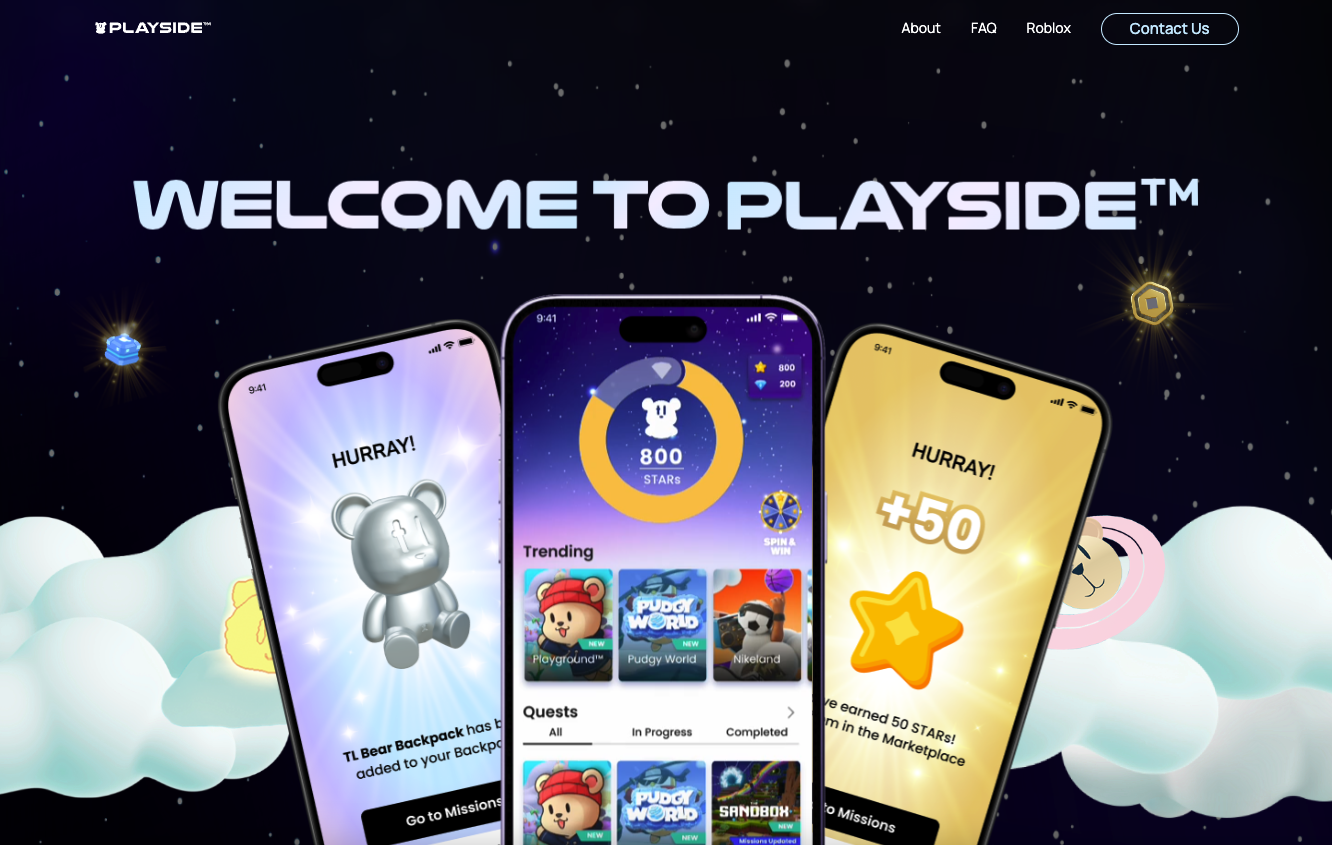 FAQs - PLAYSIDE | Roblox UGC and Gaming Rewards Hub